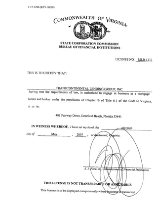 State Licenses | PDF