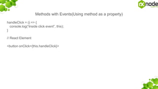 State, Life cycle, Methods & Events | PPTX