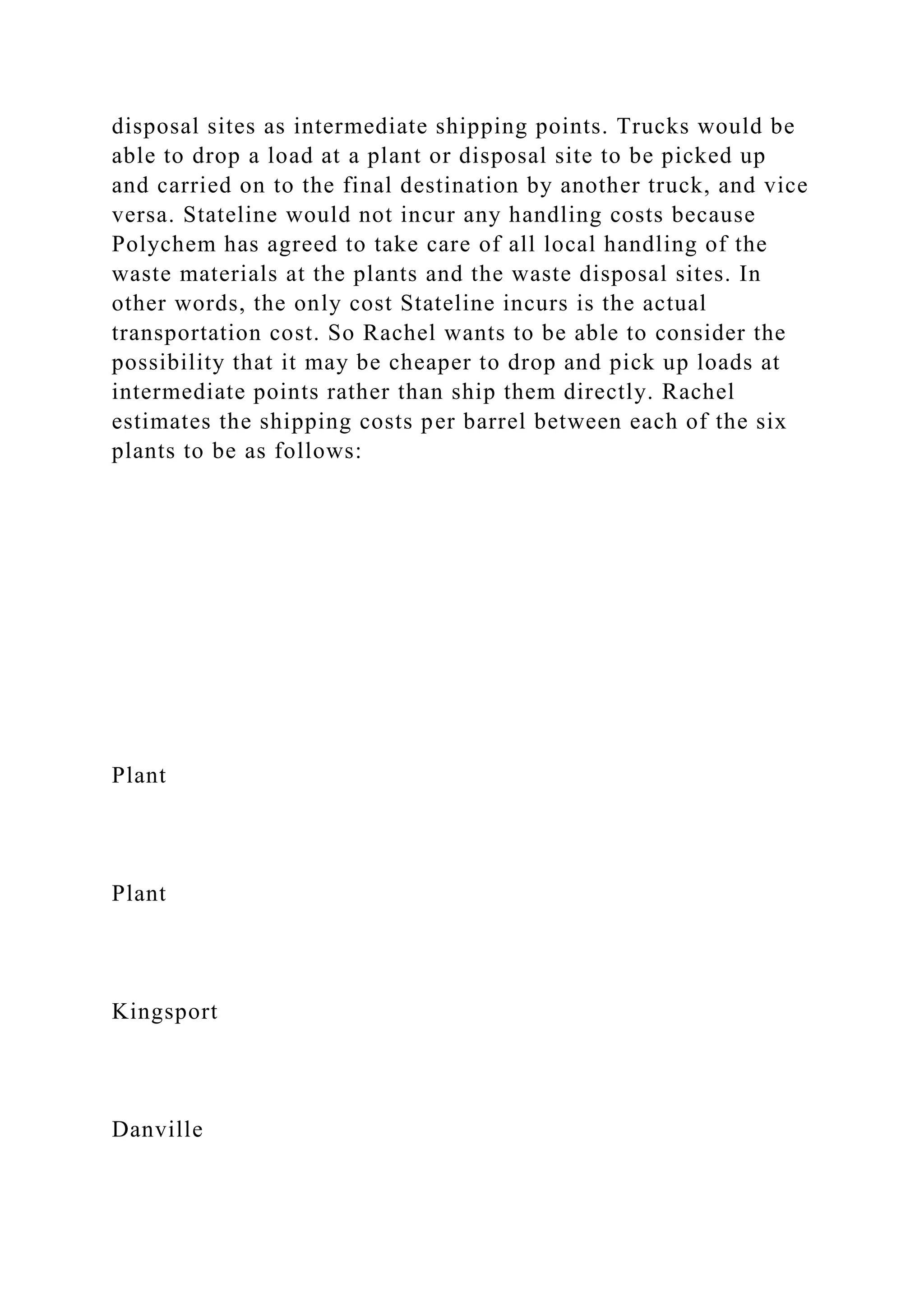 Stateline Shipping and Transport CompanyRachel Sundusky is the m.docx