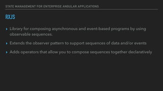 State management for enterprise angular applications | PDF