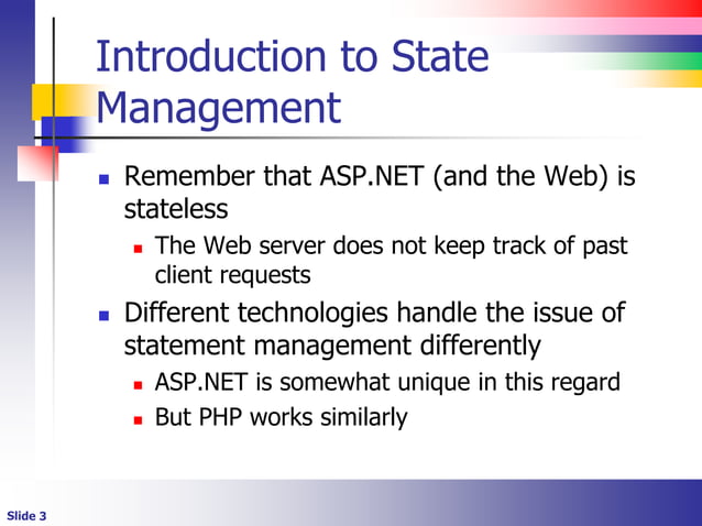 StateManagement in ASP.Net.ppt