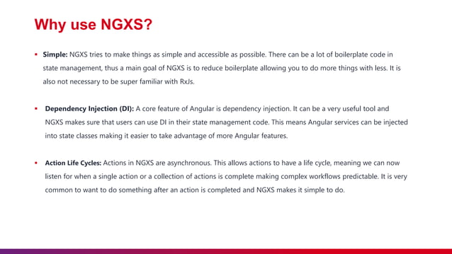 State Management With Ngxs In Angularpptx