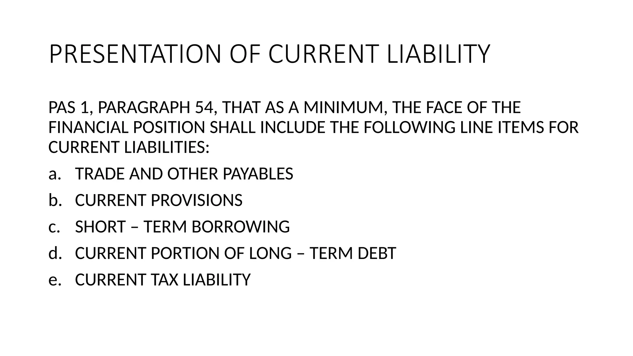 STATEMENT OF FINANCIAL POSITION ANALYSIS | PPT