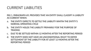 STATEMENT OF FINANCIAL POSITION ANALYSIS | PPT