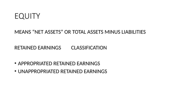 STATEMENT OF FINANCIAL POSITION ANALYSIS | PPT