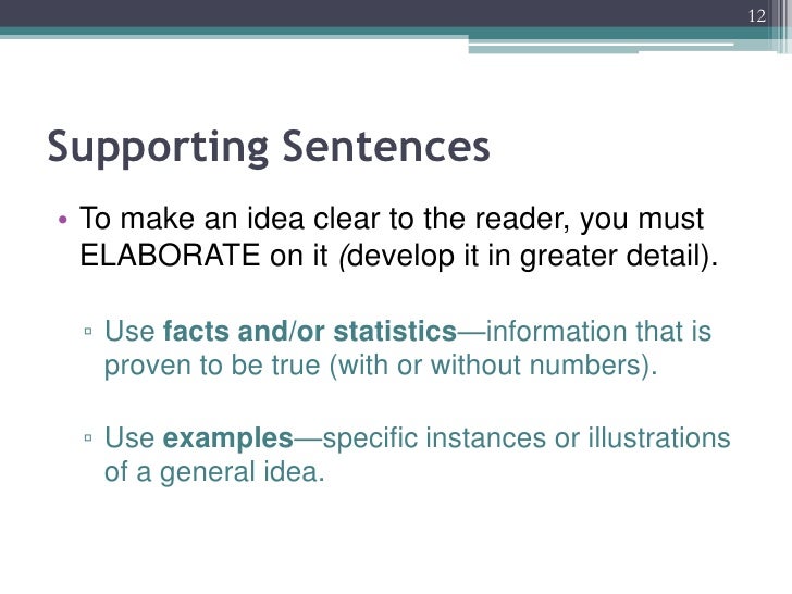 Statement And Example 09