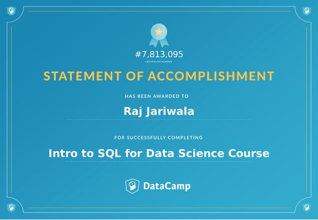 Intro to SQL for Data Science | PPT