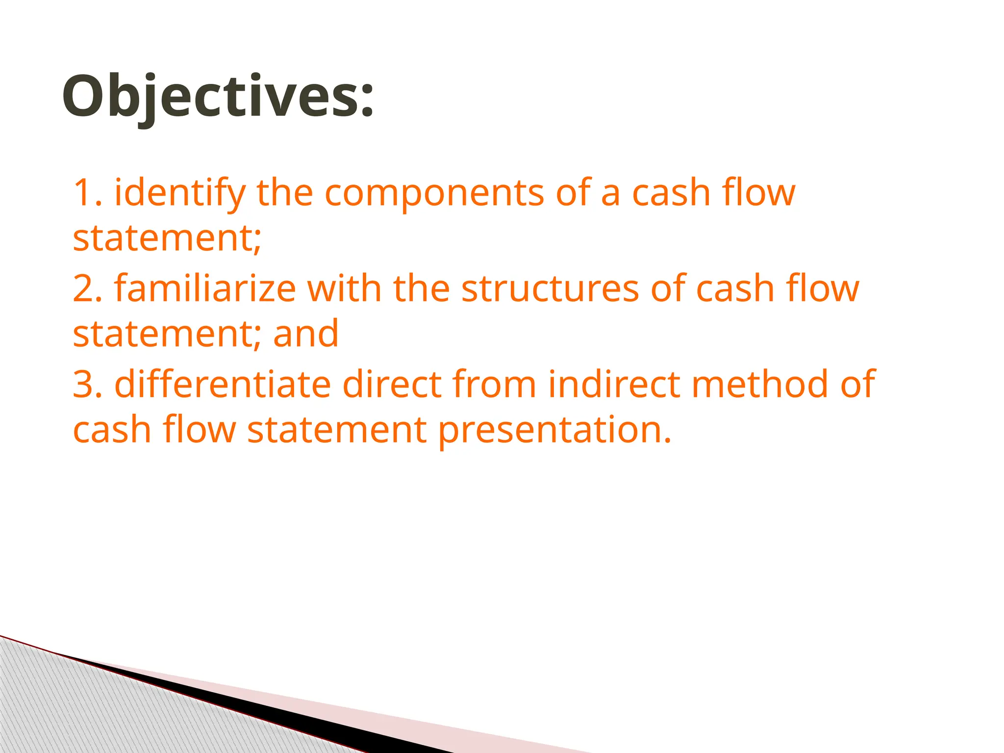 The Cash Flow Statement: Components and Structures .pptx