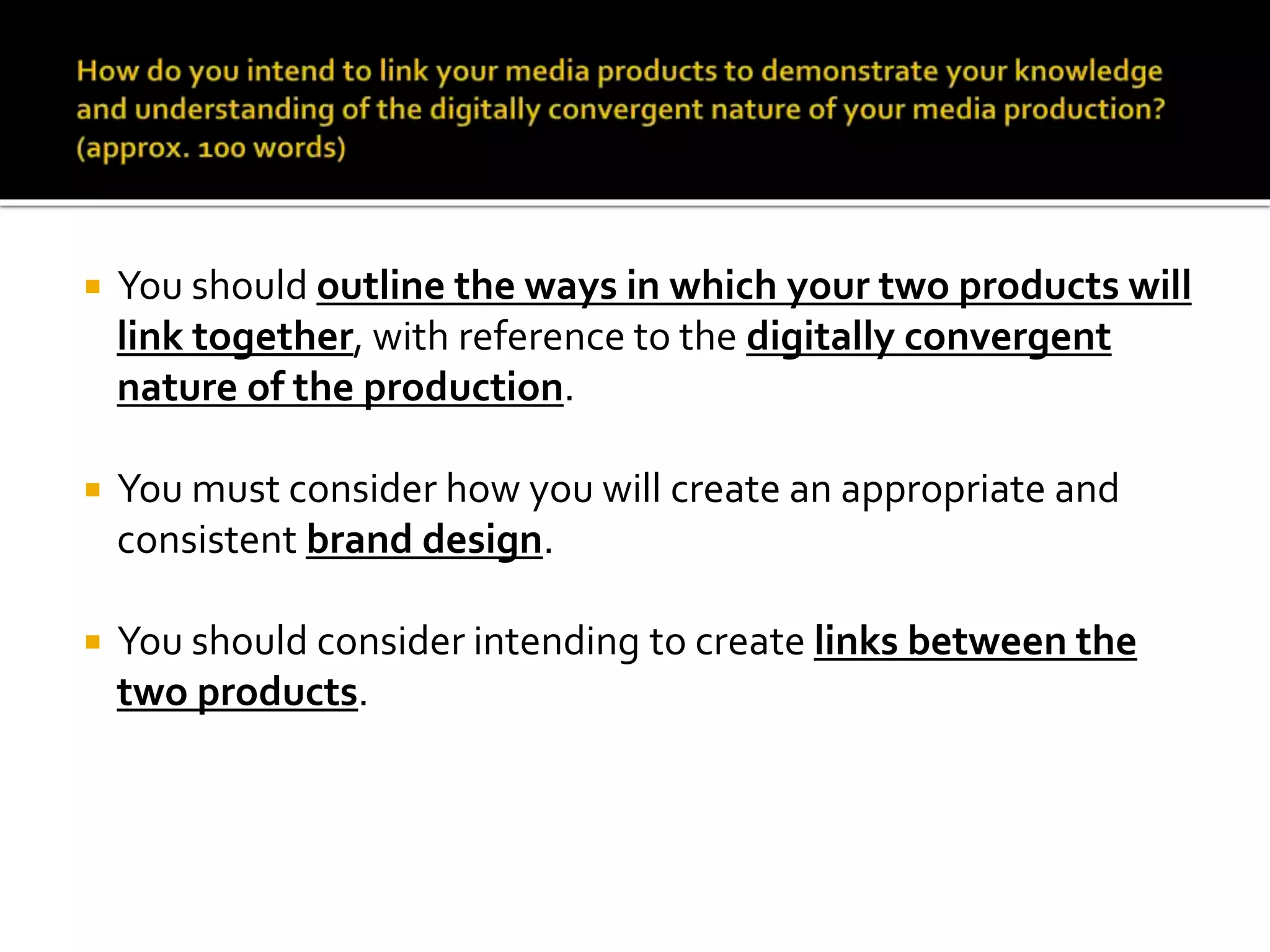 Statement of intent | PPTX