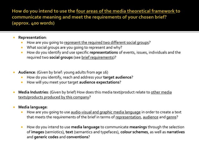 Statement of intent | PPT
