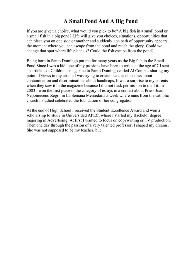 Statement Of Purpose Essay Example | PDF