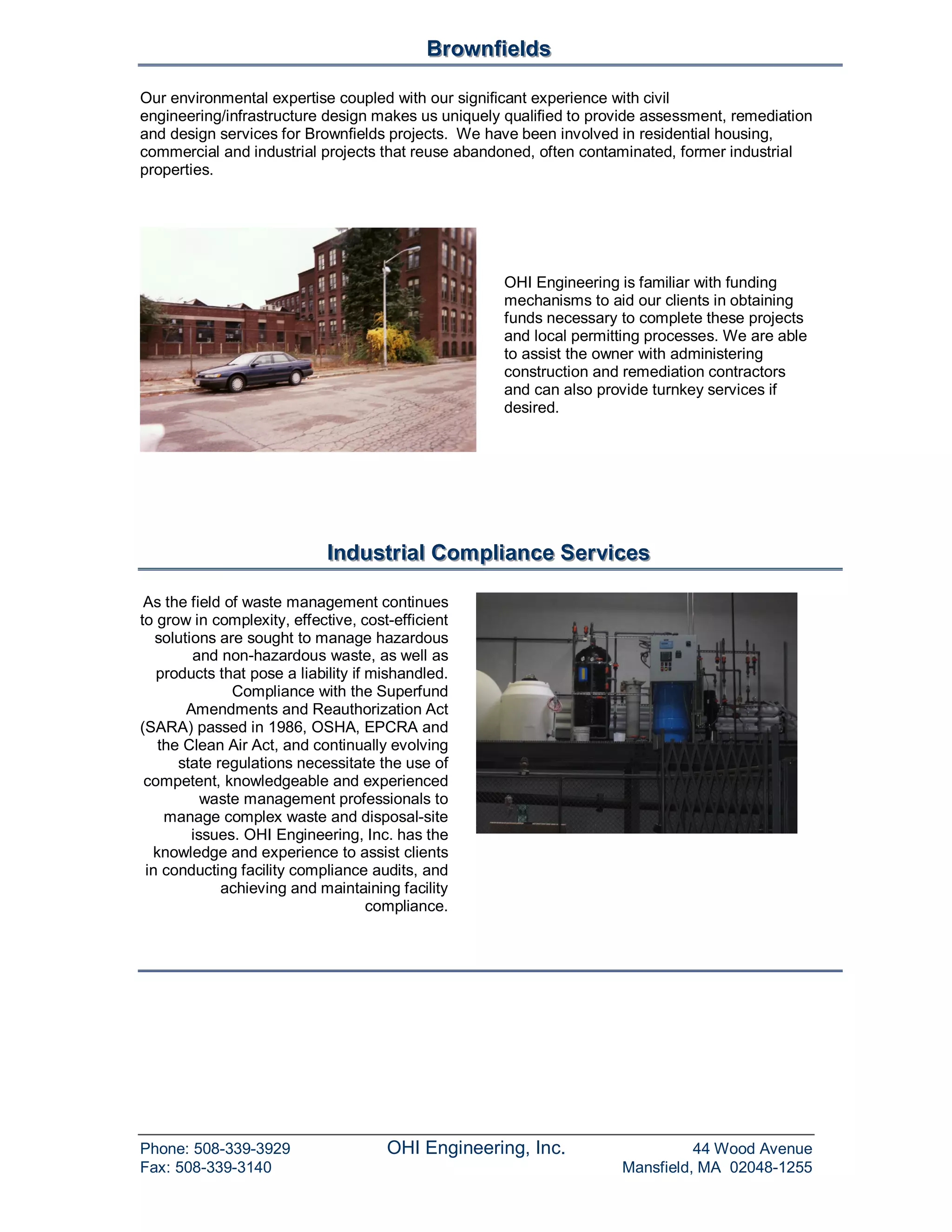 Statement Of Qualifications Update 8 2010 (2) | PDF