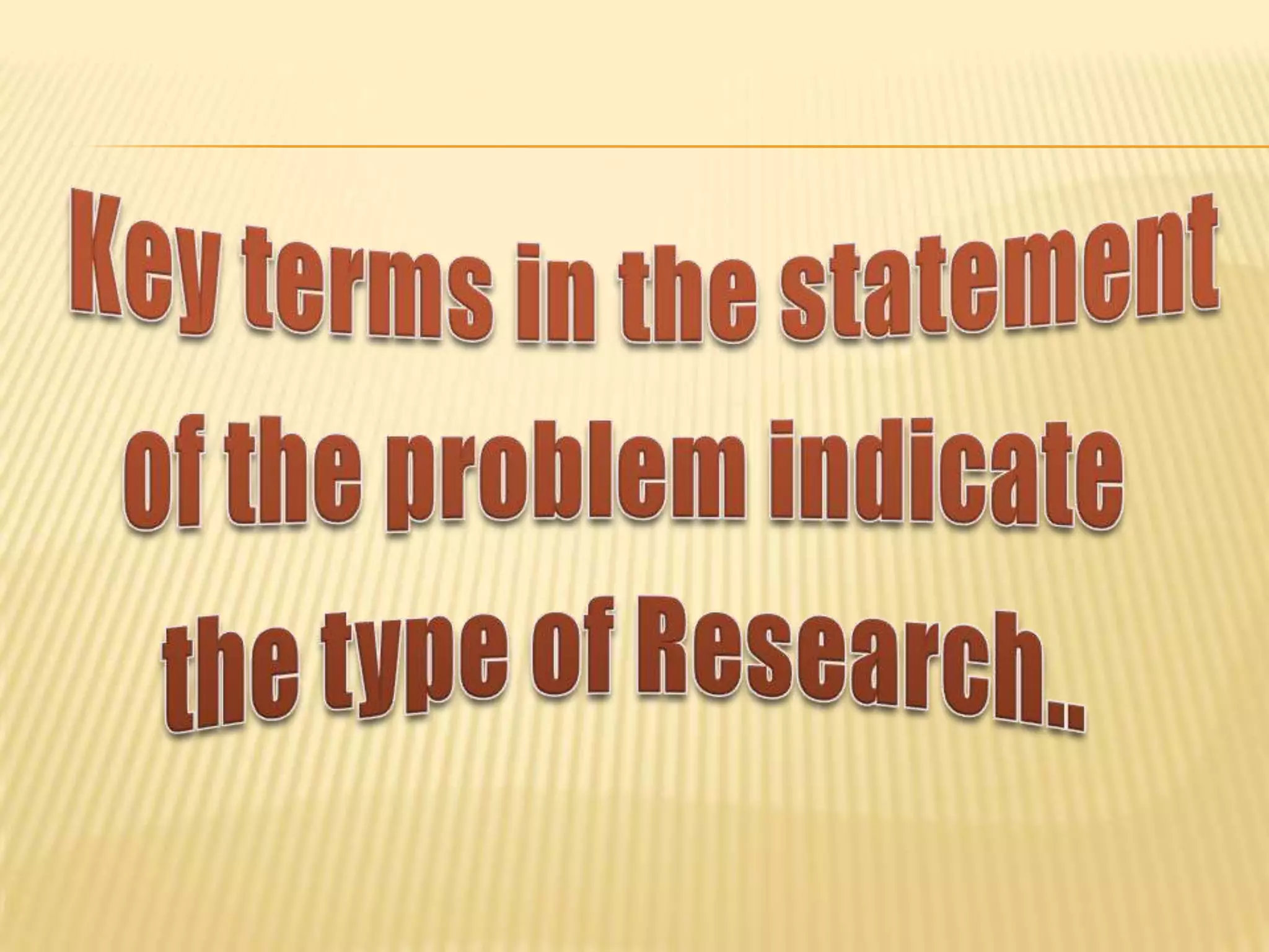 Statement of the problem (final) | PPTX