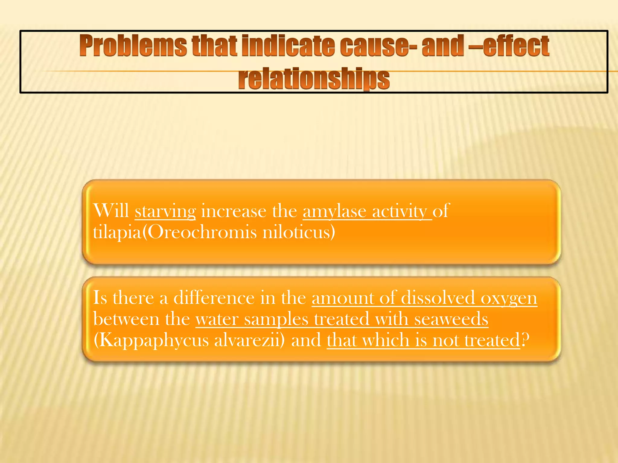 Statement of the problem (final) | PPTX