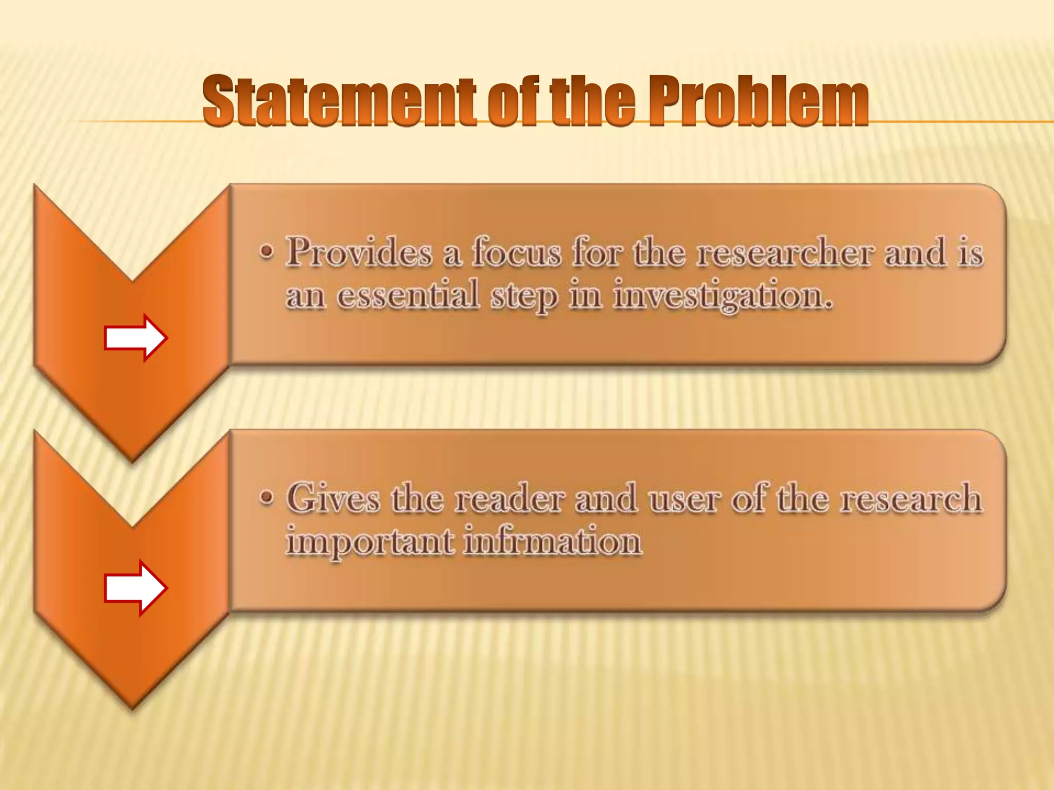 Statement of the problem (final) | PPTX