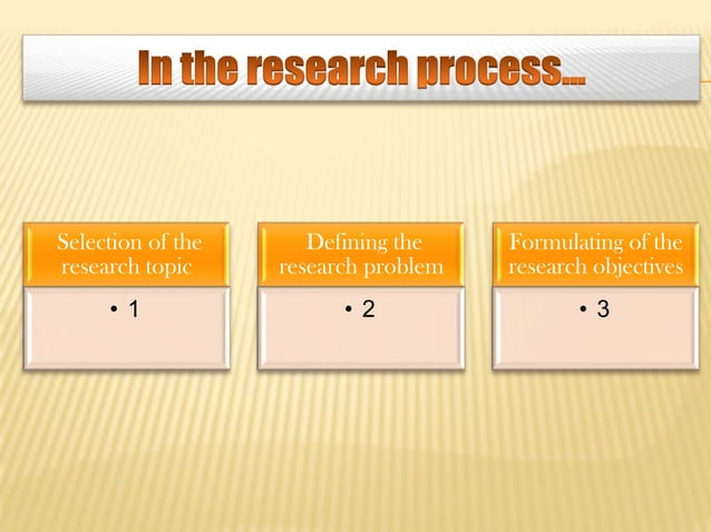 Statement of the problem (final) | PPTX