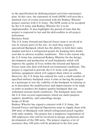 Statement of Work (SOW) and Work Breakdown Str.docx