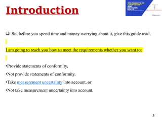Statements of conformity and decision rules | PPTX