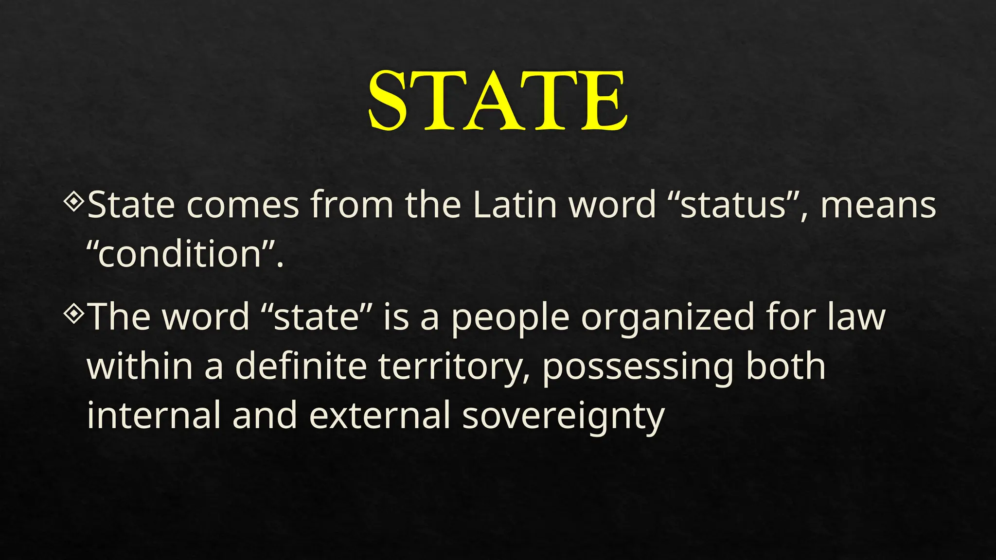 Philippine Politics and Governance LESSON: STATE AND NATION | PPTX