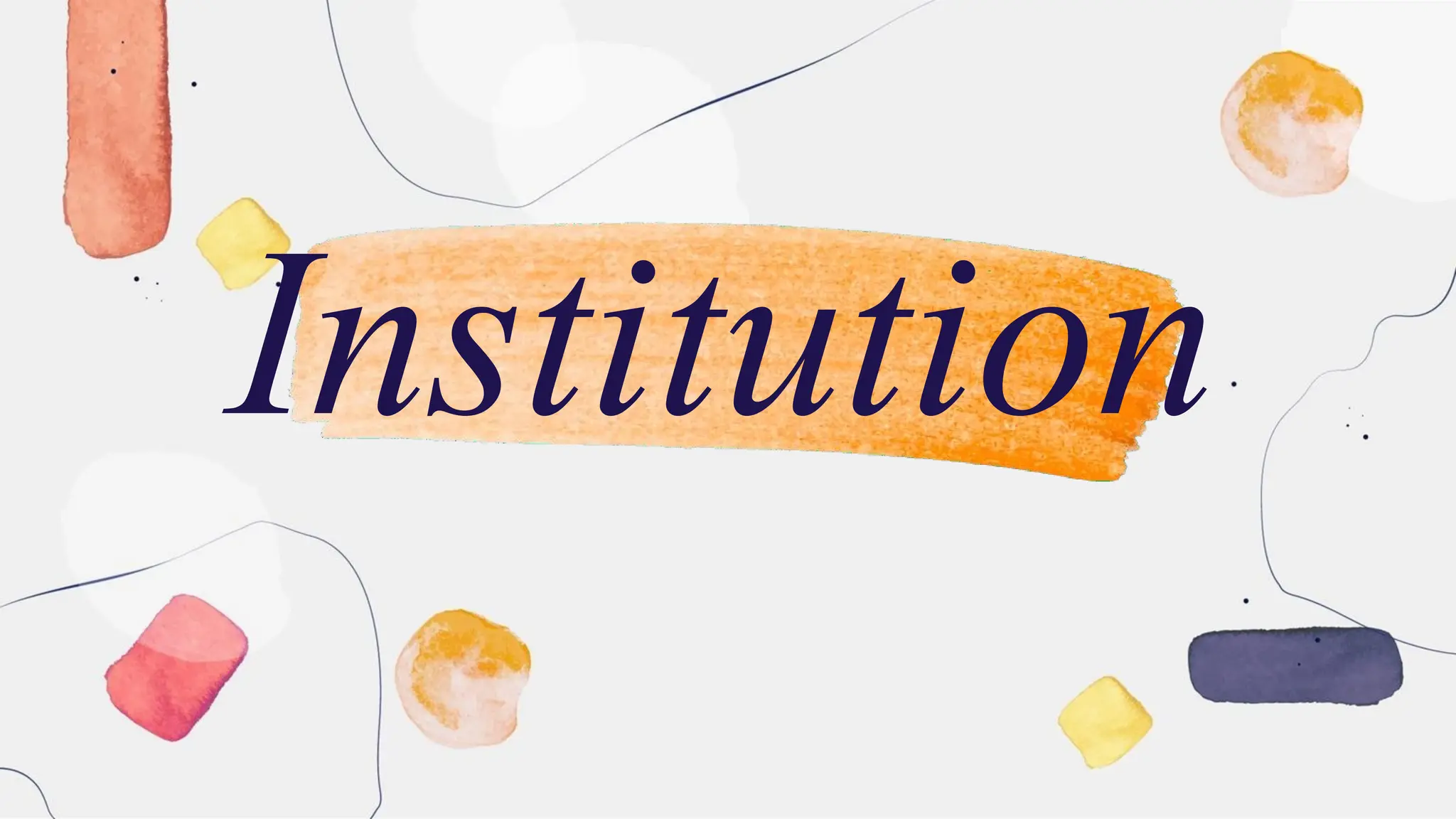 STATE AND NON STATE INSTITUTION POWERPOINT PREENTSTION | PPTX