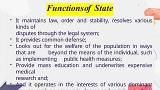 STATE AND NON STATE INSTITUTION POWERPOINT PREENTSTION | PPTX