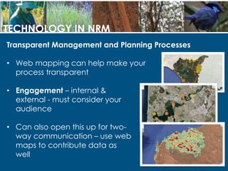Efficient use of Technology in the NRM Space | PPT