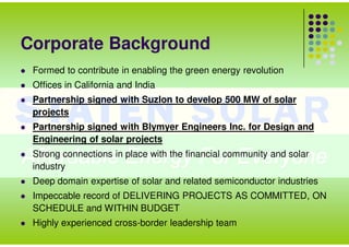 Staten solarprofile project development for spv power plants | PDF