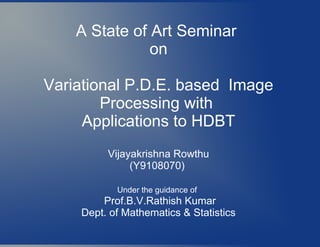 State of art pde based ip to bt vijayakrishna rowthu | PPT