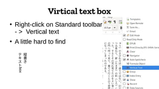 State of CJK issues of LibreOffice 2022 edition | PDF