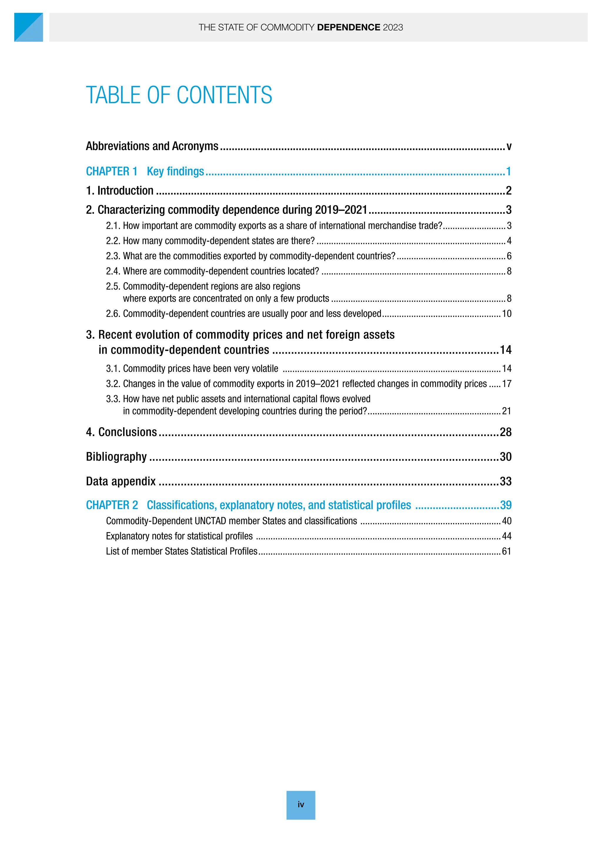 STATE OF COMMODITY DEPENDENCE 2023 - UNCTAD | PDF