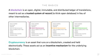 State of Crypto in 2019 | PPT