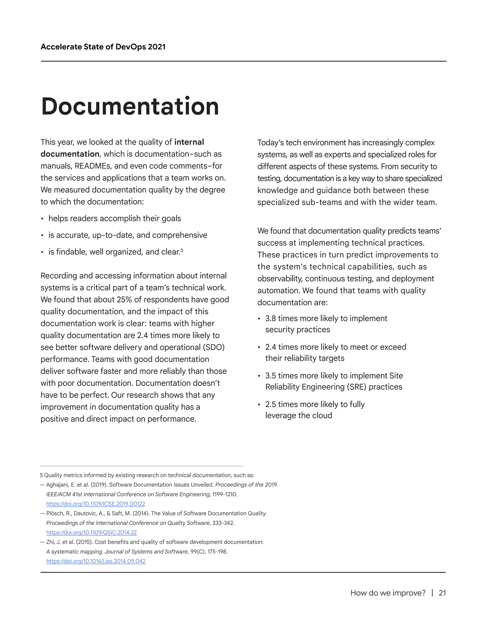 State of Devops 2021 | PDF