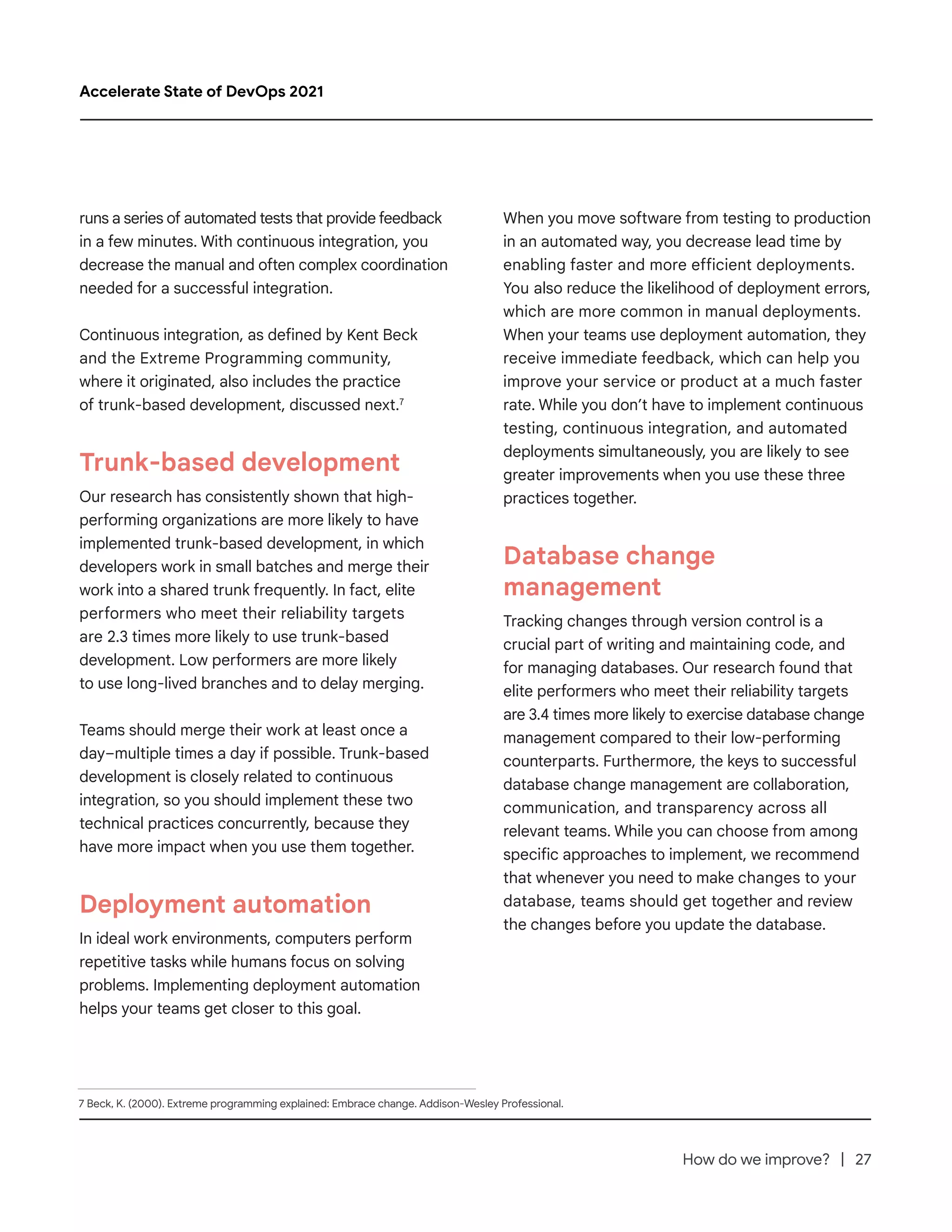 State of Devops 2021 | PDF