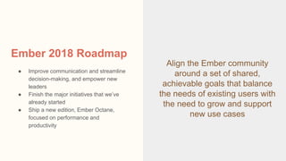 State of Ember.js - This.JavaScript November 2018 | PPT