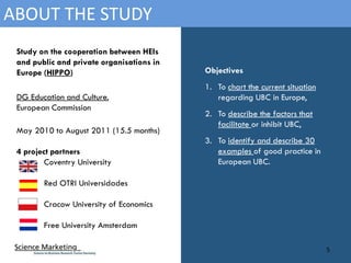 State of European University-Business Cooperation | PPT