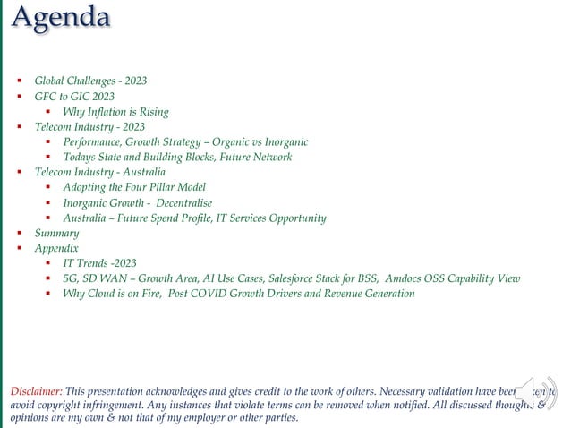 Global Telecom Industry Overview - 2023 | PDF