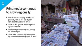Current State of Indian Media Ecosystem | PPTX