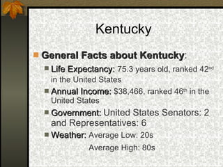 State of kentucky | PPT