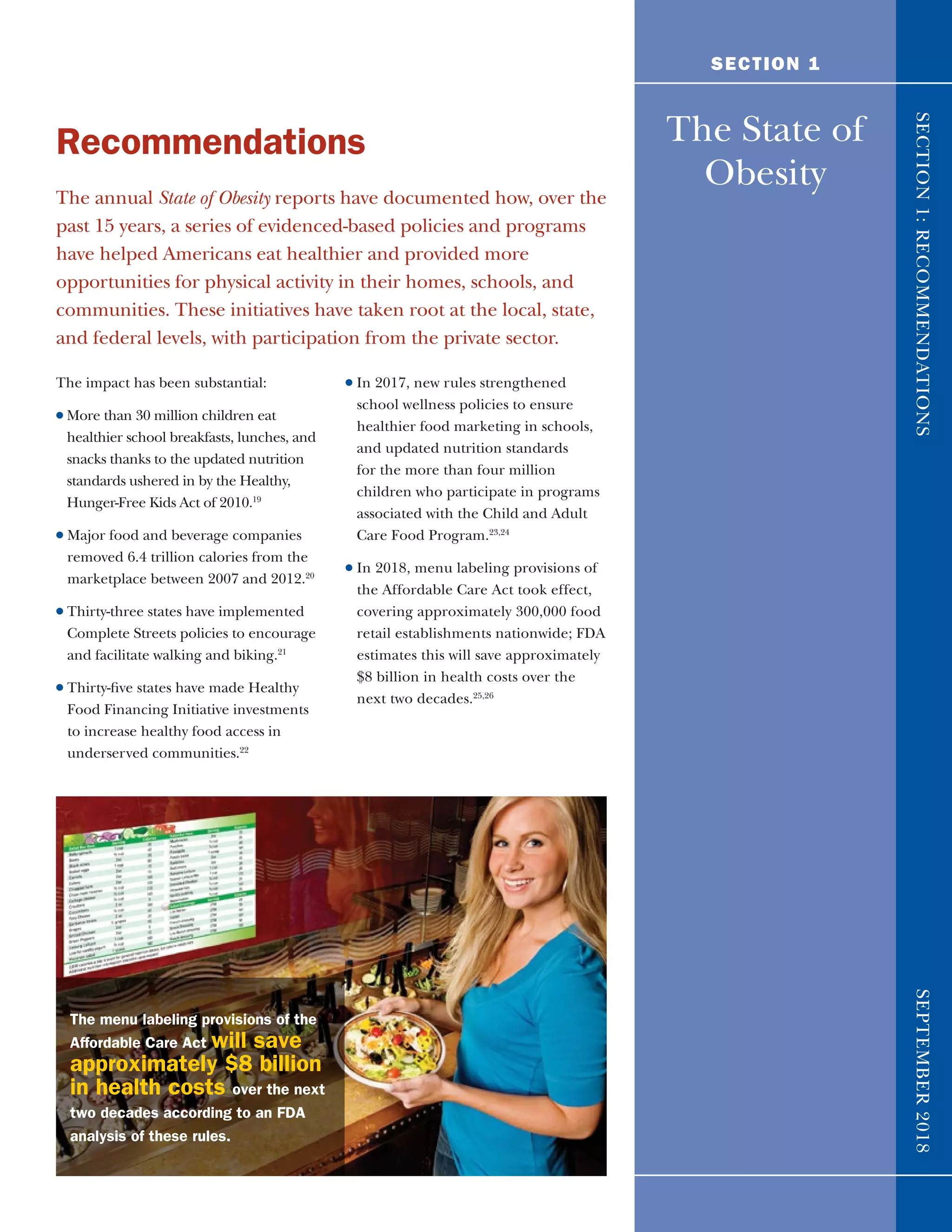 State of obesity 2018 | PDF