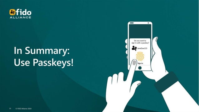 The State of Passkeys with FIDO Alliance.pptx | Internet | Computing