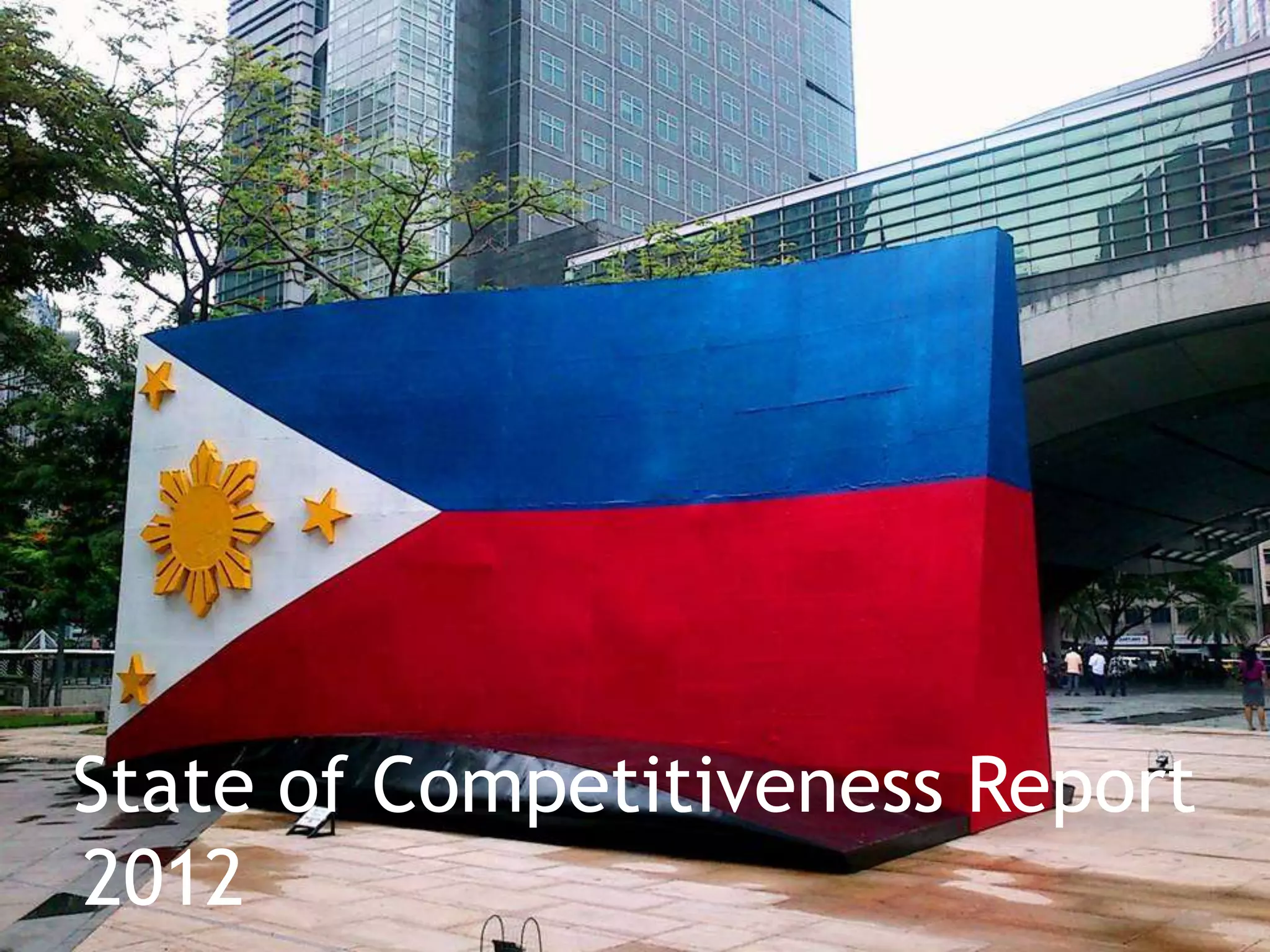 State of philippine competitiveness wef gcr 2012-2013 | PPTX