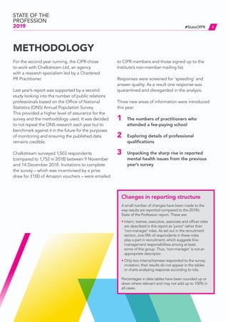 CIPR State of the Profession 2019 | PDF