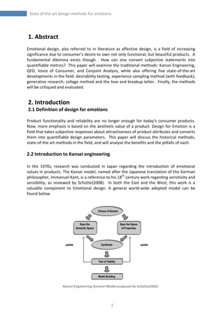 Design methods for emotions | PDF