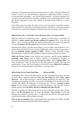 State of the art GAN on Silicon - the grail of power electronics | PDF