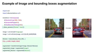 Eugene Khvedchenya. State of the art Image Augmentations with ...