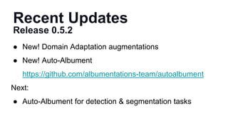 Eugene Khvedchenya. State of the art Image Augmentations with Albumentations. | PPTX | Photo ...