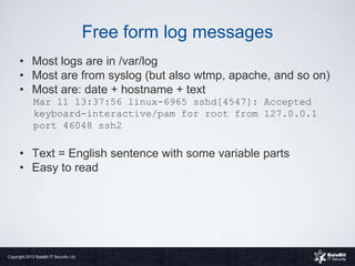 State of the art logging | PPT
