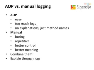 State of the art logging | PPTX