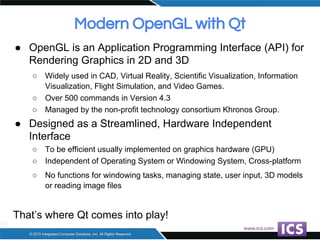 State of the Art OpenGL and Qt | PDF