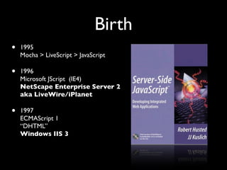 State of the art: Server-side JavaScript - MoscowJS | KEY